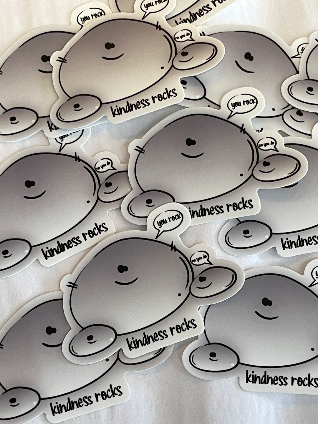 Kindness Rocks Sticker // Punny Sticker // Bee Kind //positivity ...