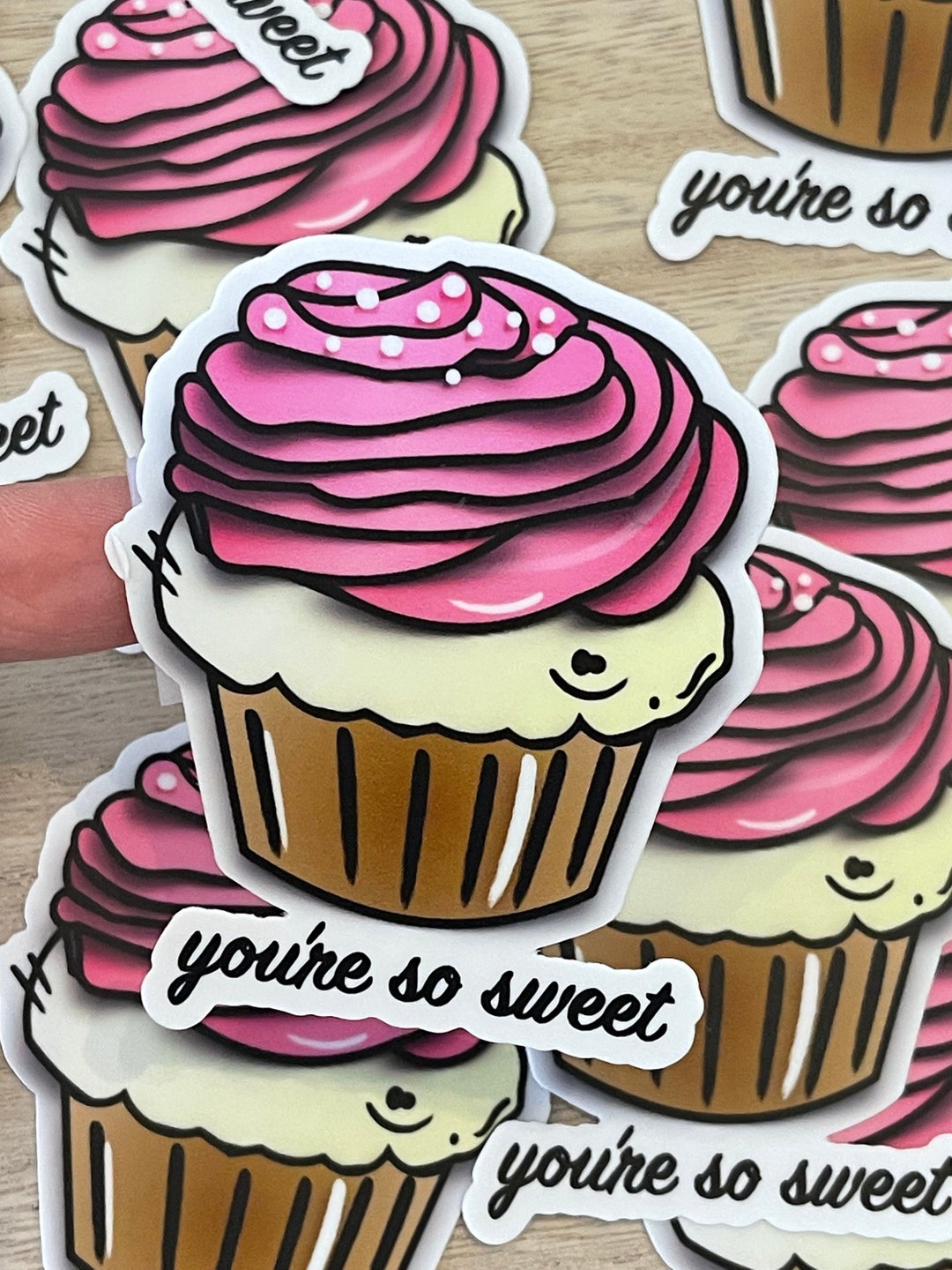 You Are so Sweet Sticker // Cupcake Decal // Mothers Day Sticker ...