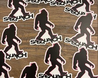 Vinyl Sasquatch Sticker ford Bronco - Etsy
