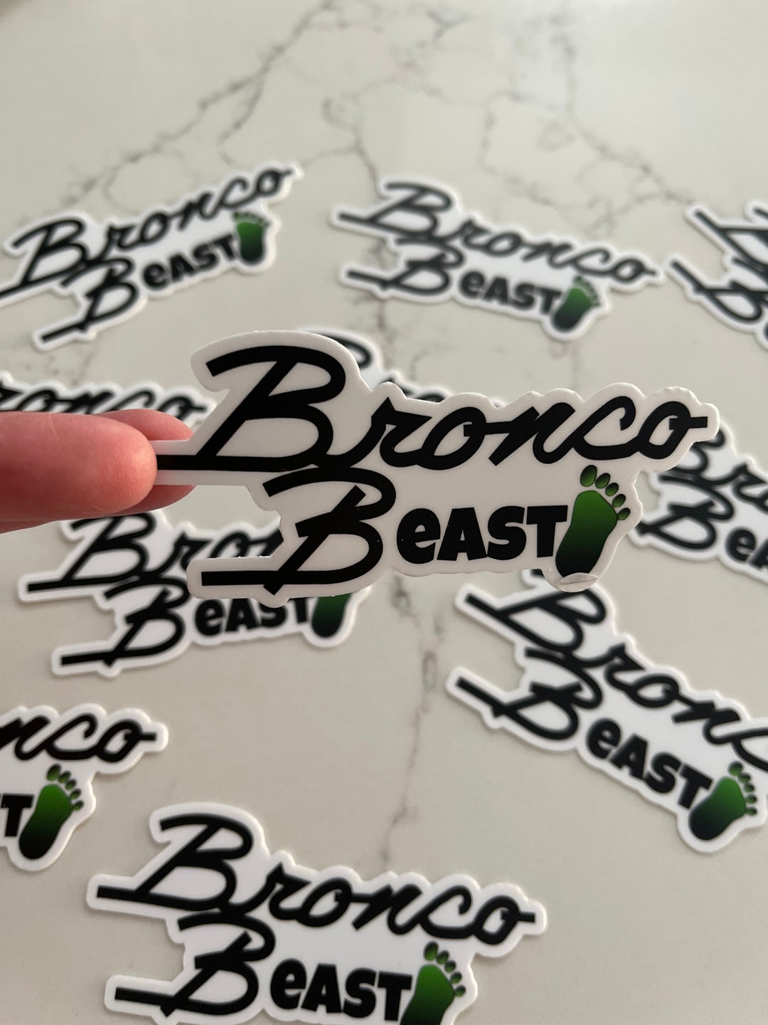 Bronco Beast Vinyl Sticker // Ford Bronco Decal //ford Bronco Sticker ...
