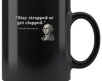 Stay Strapped or Get Clapped Svg - Etsy