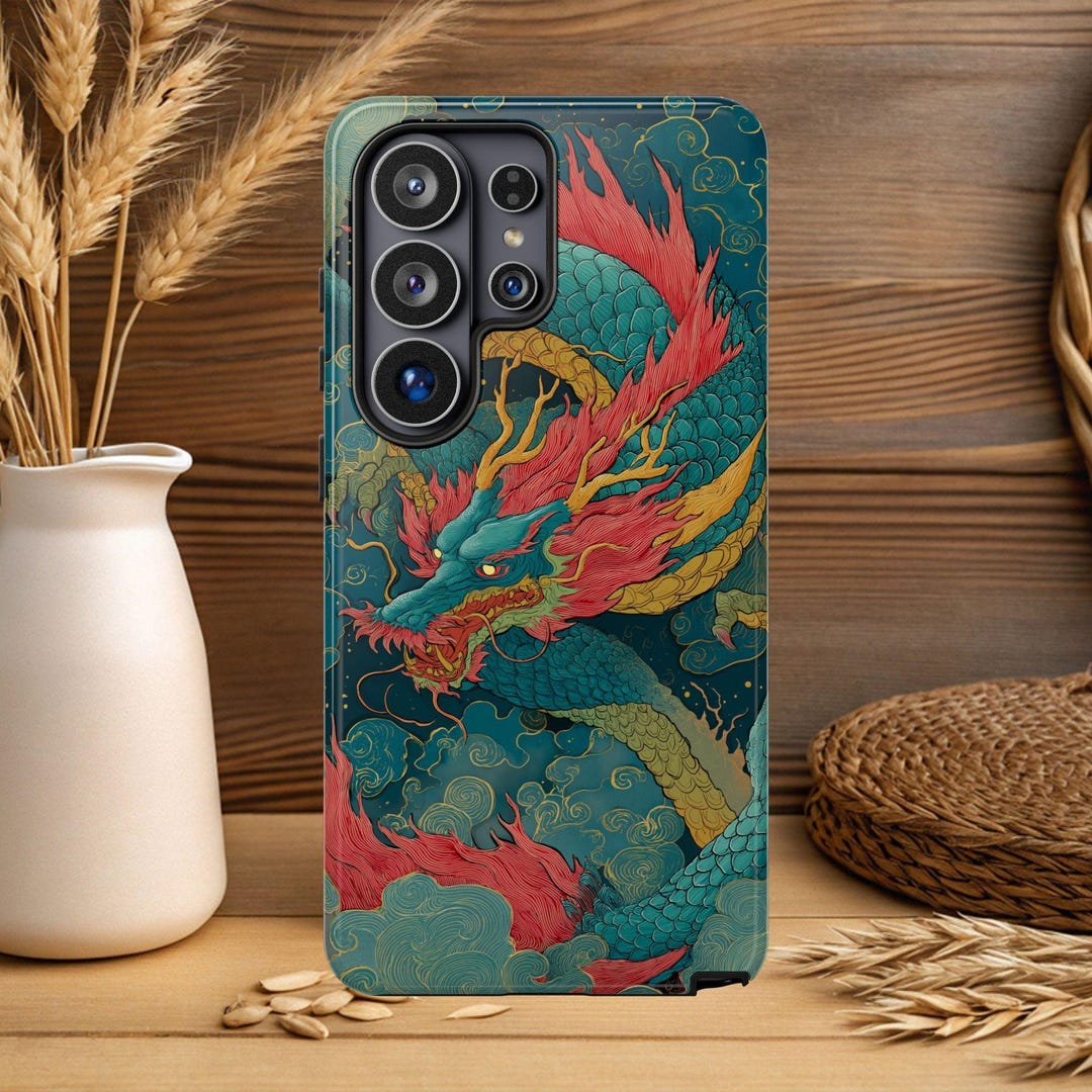 Anime Art, Chinese Dragon Fantasy Dual-layer Tough Phone Case Iphone ...