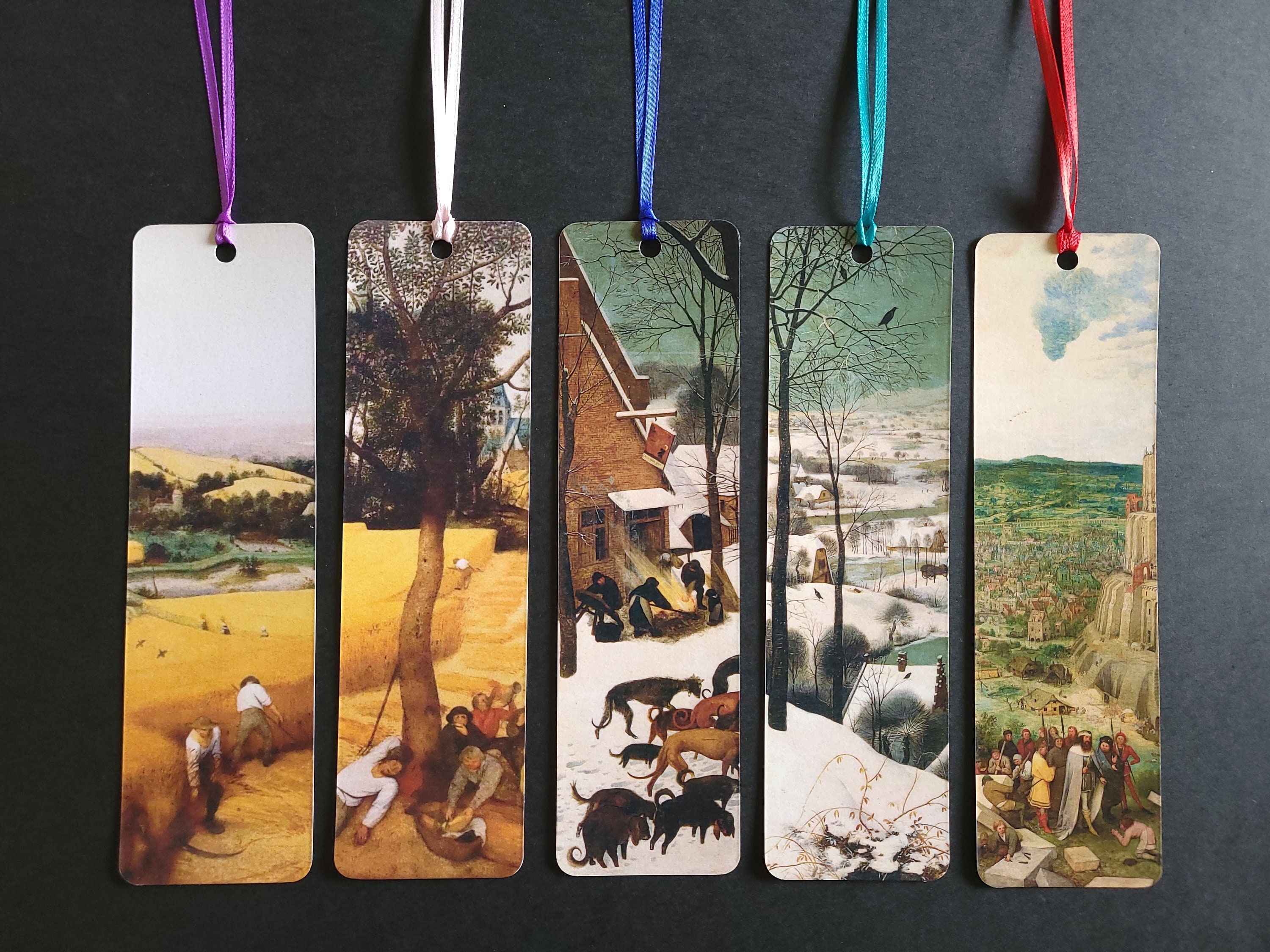 Pieter Bruegel the Elder Bookmarks, Oil Painting Bookmarks, Dutch Art ...