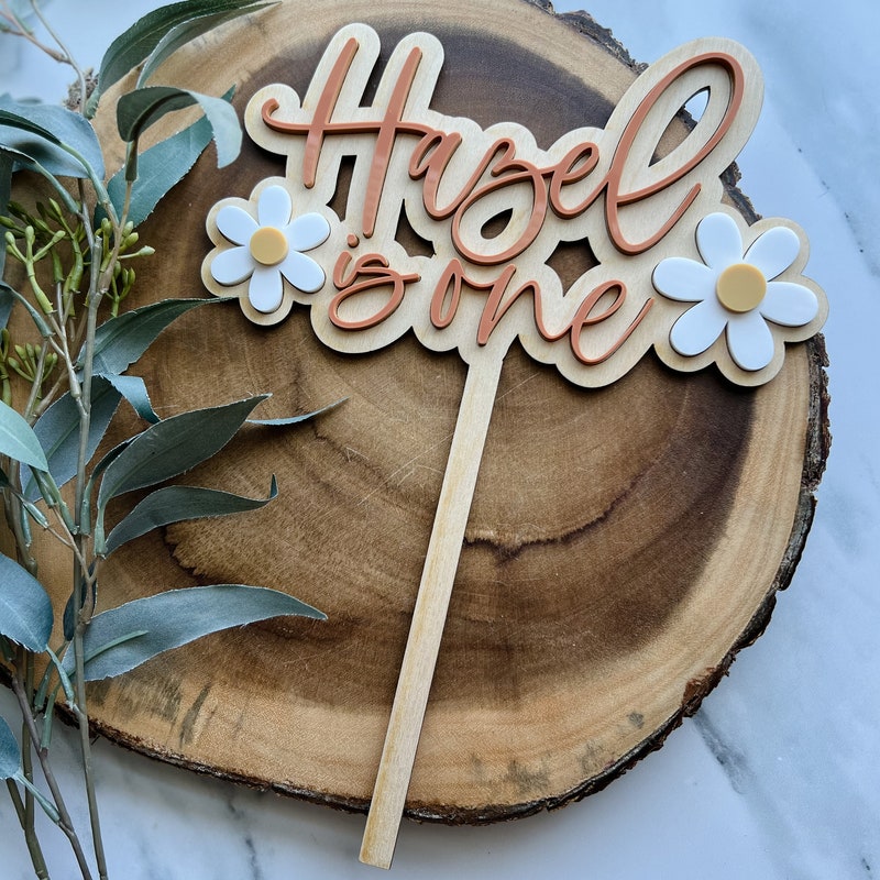 Acrylic Cake Topper - Etsy