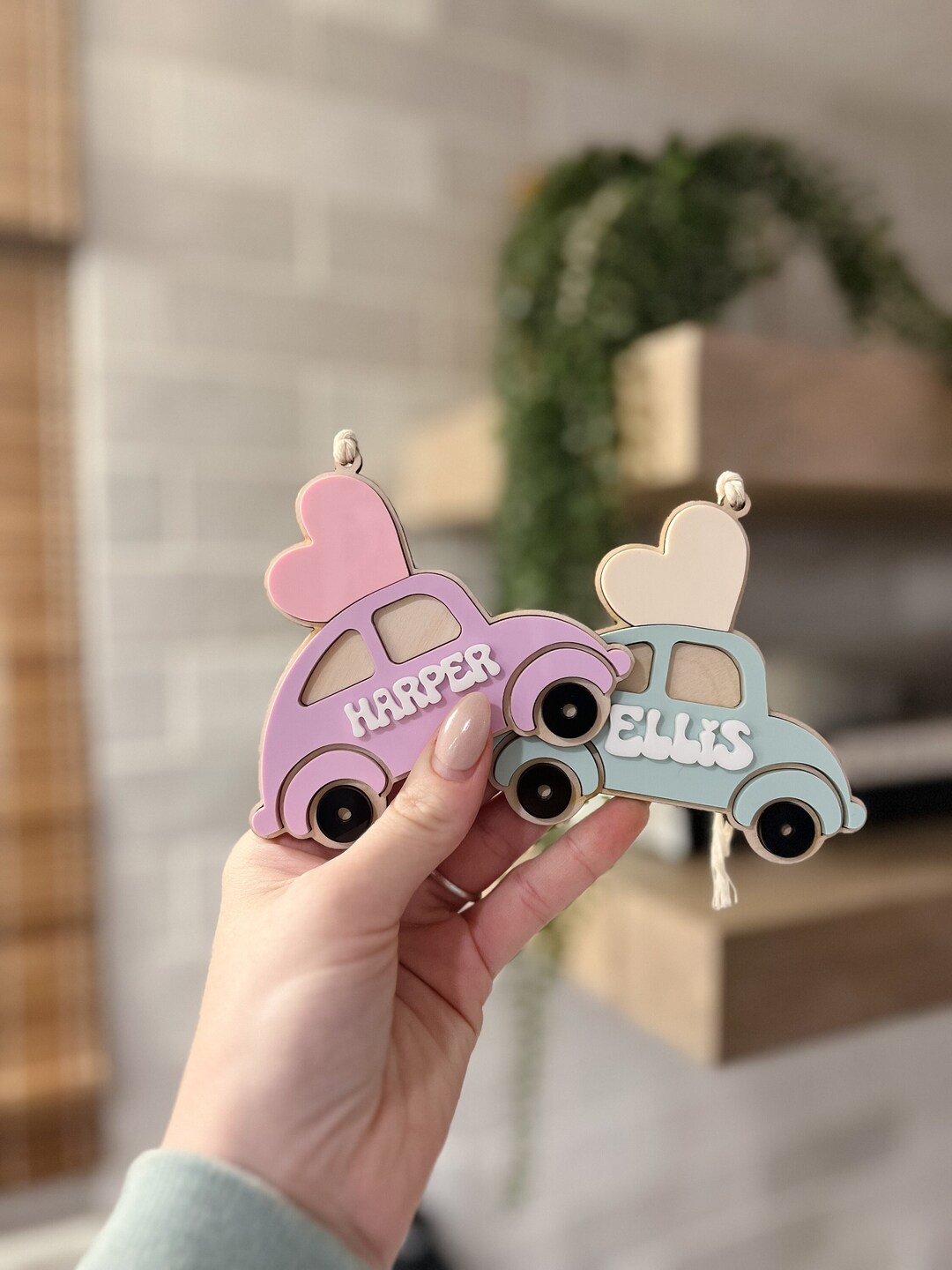 Valentine's Day Basket Tag, Personalized Love Bug Tag, Custom Kids Tag ...
