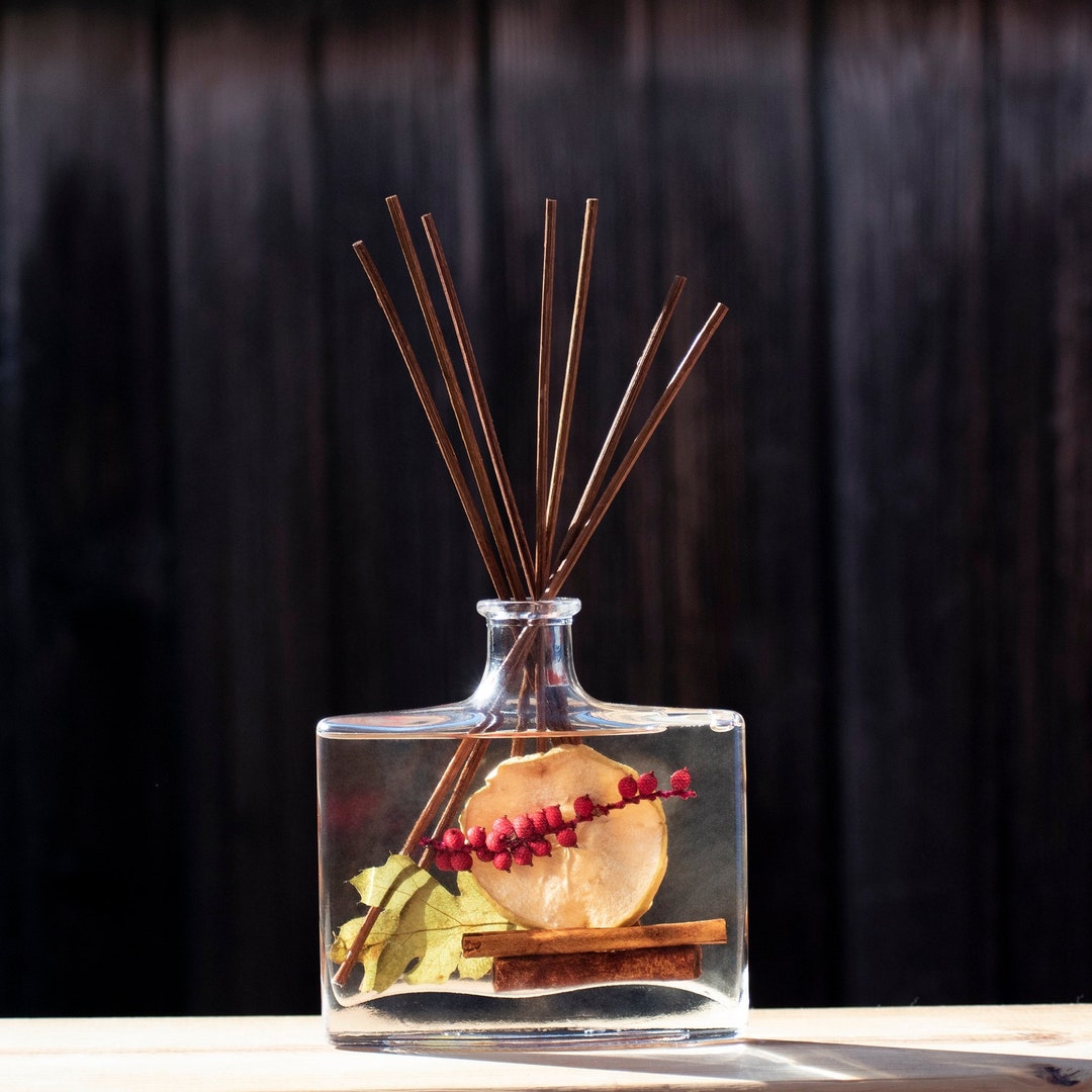 Apple Cider Cinnamon Botanical Reed Diffuser - Etsy