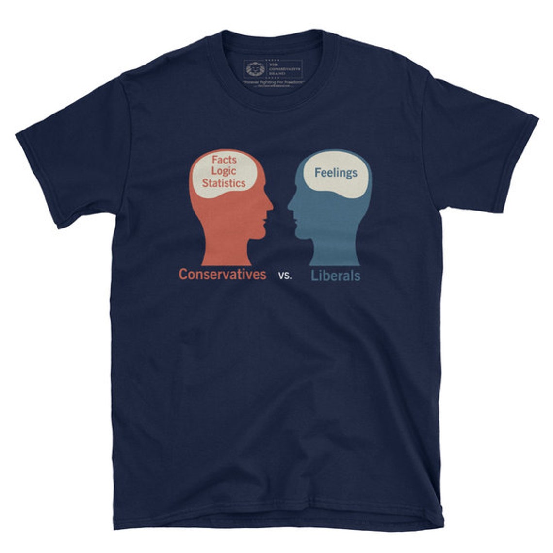Conservatives Vs. Liberals T-shirt - Etsy