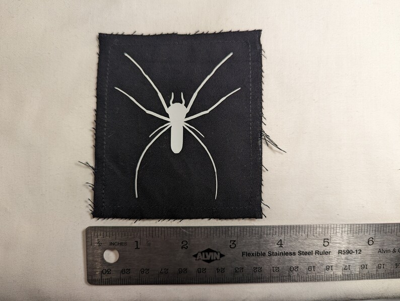 Spider Sew on Patch Goth Punk Alternative Oddities Handmade Patch - Etsy