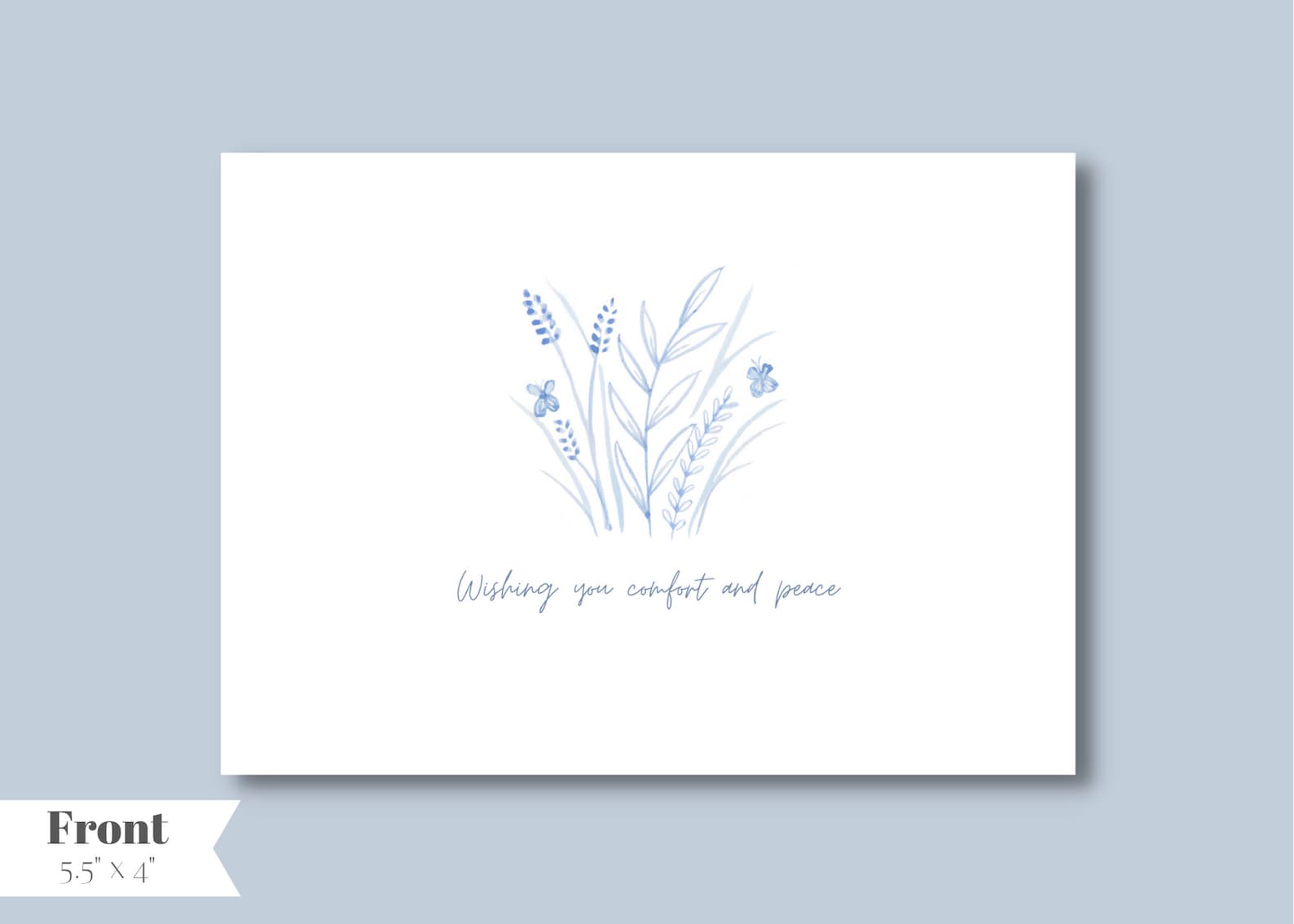 Simple Sympathy Cards Loss Sympathy COVID Condolences - Etsy