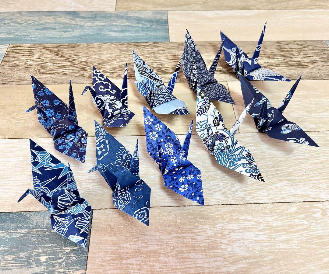 Origami Crane, Origami, Crane, Yuzen Japanese Paper, Japanese Paper ...