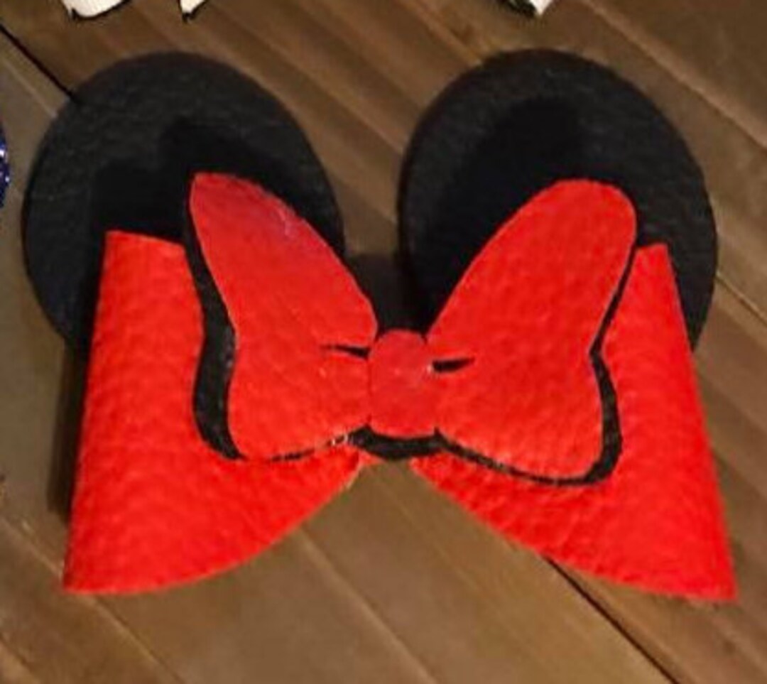 Minnie Bow File, SVG Bow Making Pattern for Cricut. - Etsy