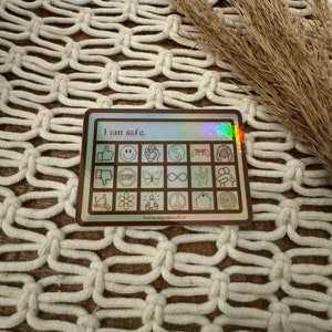 AAC DEVICE STICKER - Etsy