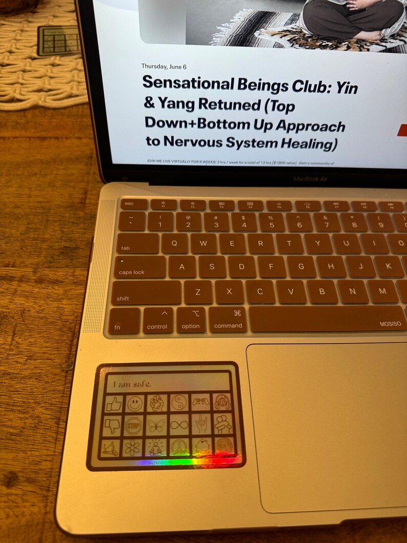 AAC DEVICE STICKER - Etsy