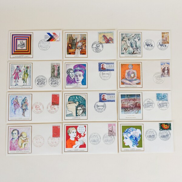 French Stamps - Etsy