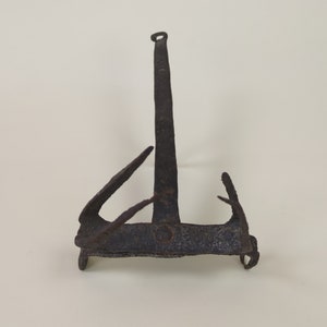 Antique Primitive French Hand Forged Iron Bread Toaster, 18th Century ...