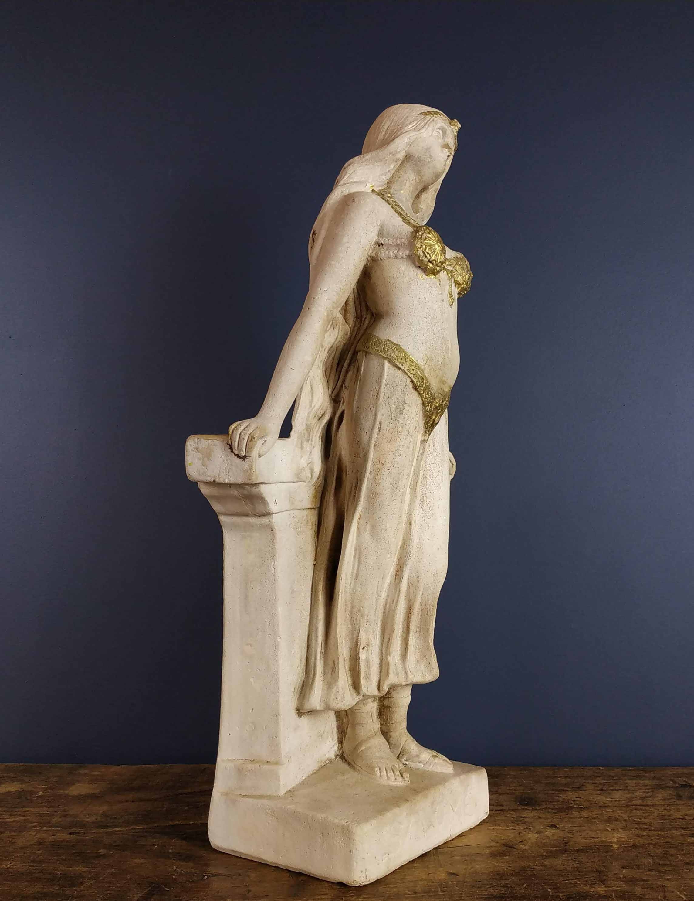 Vintage Salome Statue Large Plaster Statue 1950s Plaster | Etsy
