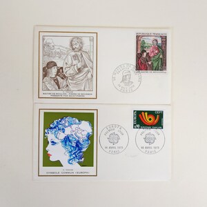 12 French Stamps Special Limited Edition La Poste France Collectors ...