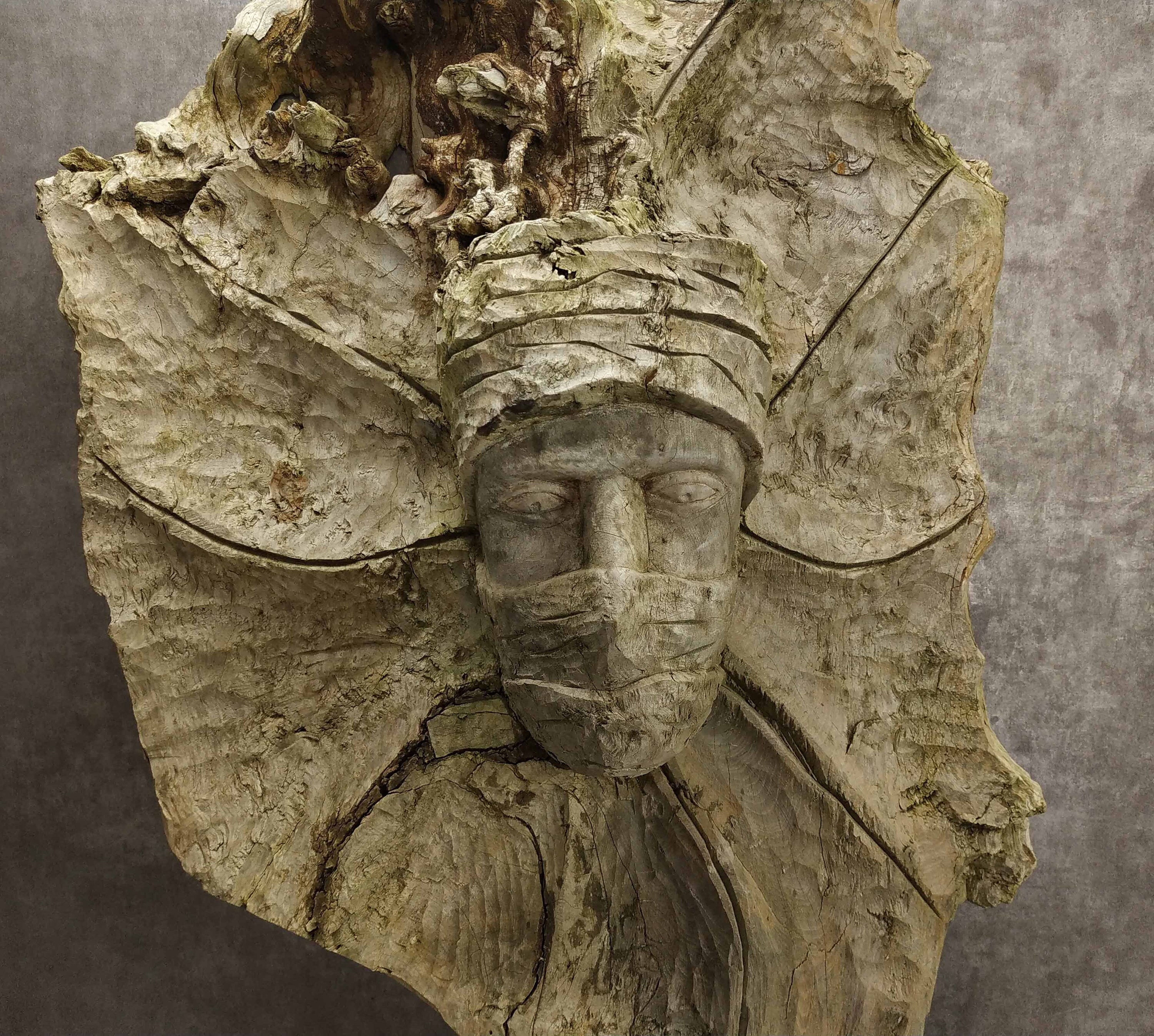 Rustic French Tree Root Carving Large Primitive Wall Hanging - Etsy