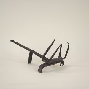 Antique Primitive French Hand Forged Iron Bread Toaster, 18th Century ...