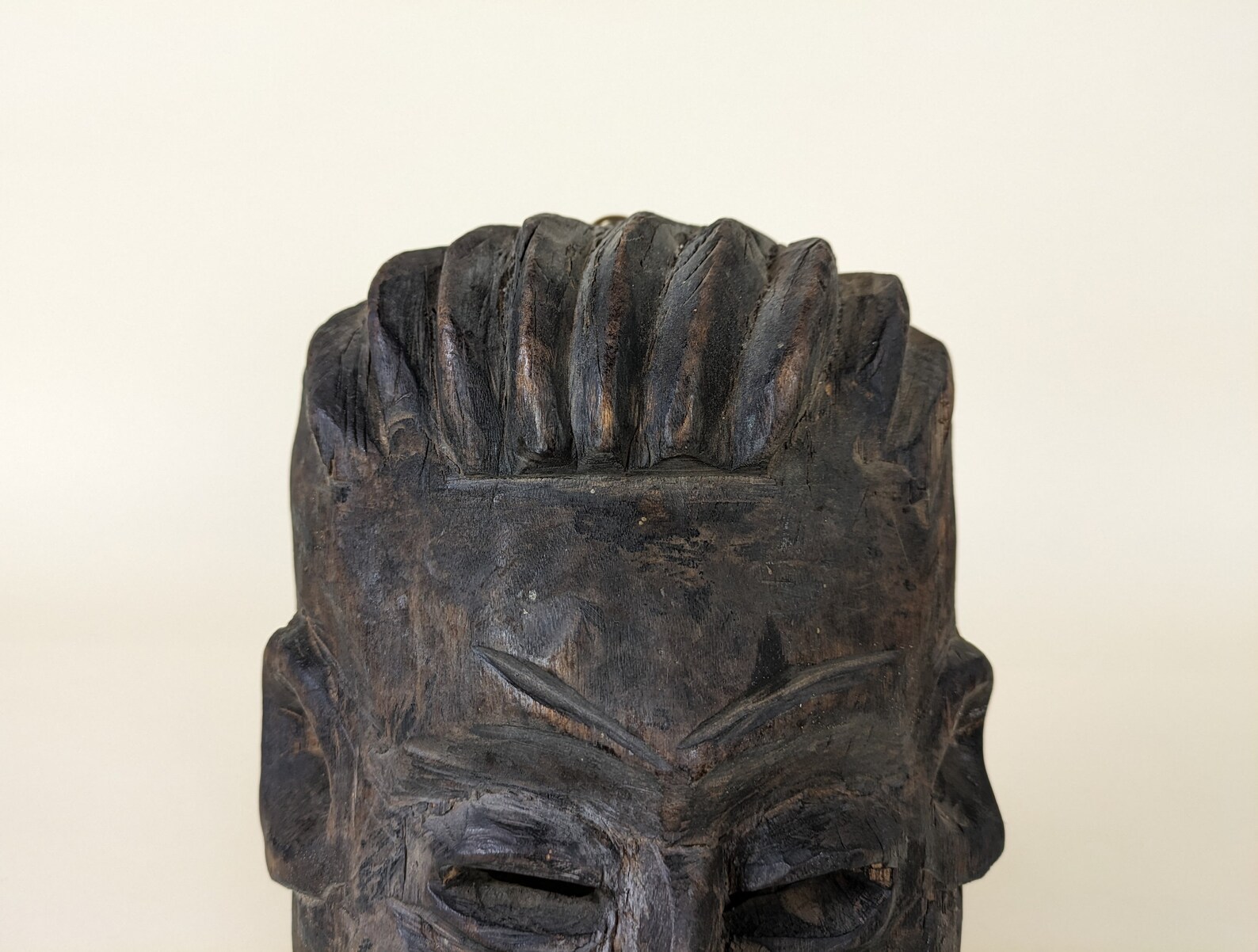Primitive African Wooden Tribal Mask - Etsy