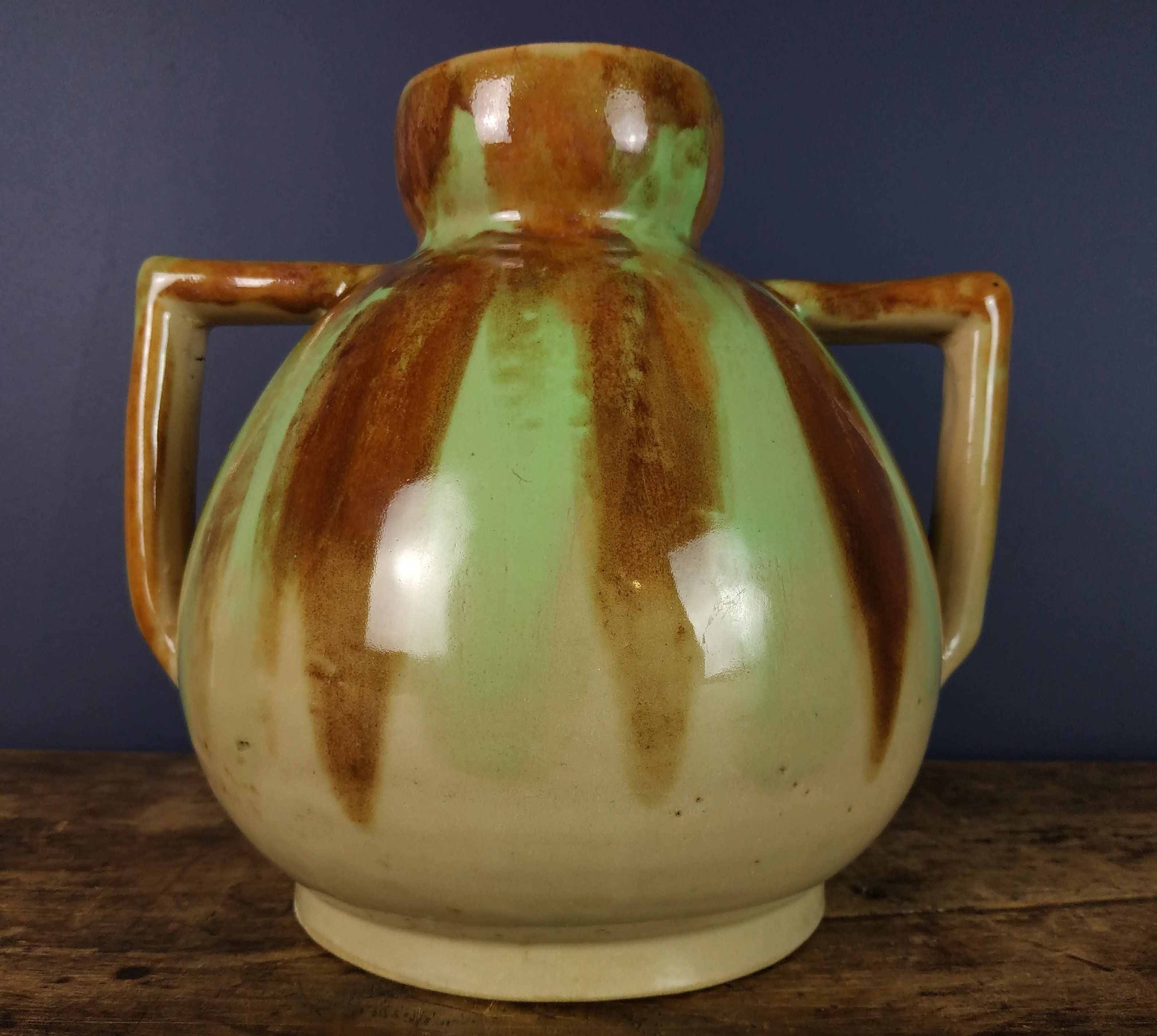 French Art Deco Vase Vintage Ceramic Vase by French Company - Etsy