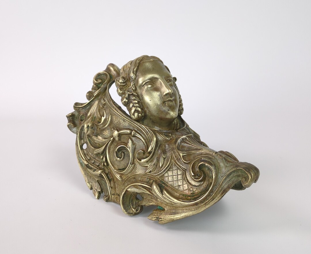 Antique French Napoleon 3 Bronze Billiard Pool Table Corner Pocket ...