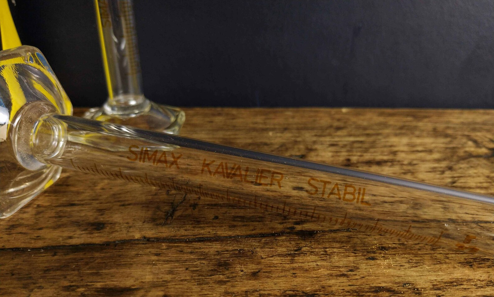 Vintage Test Tube Glass Test Tube Footed Test Tube Czech | Etsy