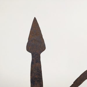 18th Century Primitive French Antique Forged Iron Tool, 1700s ...