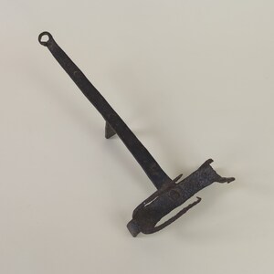 Antique Primitive French Hand Forged Iron Bread Toaster, 18th Century ...