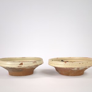 Antique Primitive Italian Glazed Earthenware Bowls, Rustic Redware ...