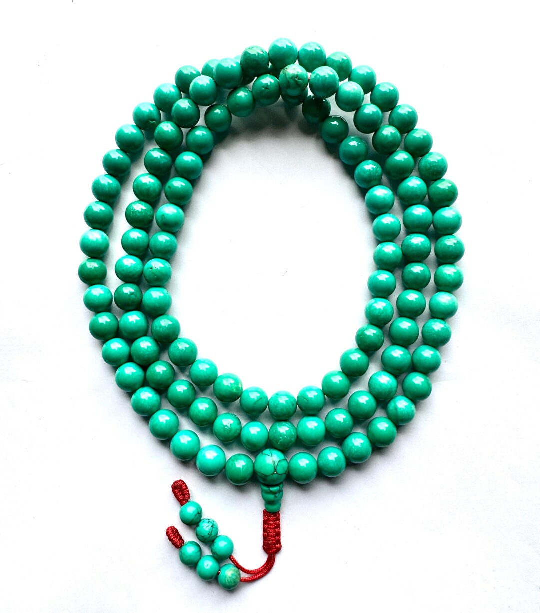 High Quality Mala, Tibetan Turquoise Mala, Buddhist Mala, Real ...