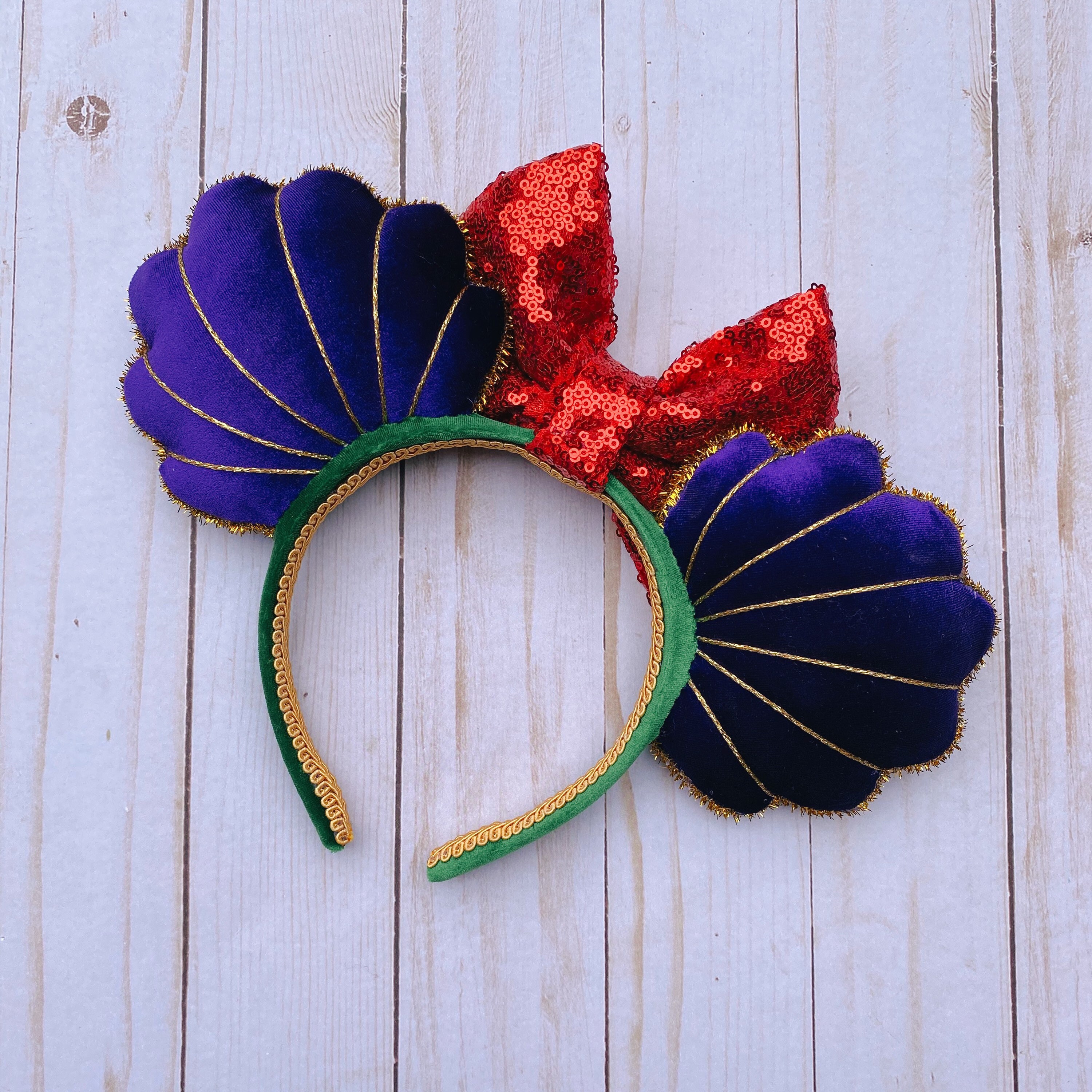 Little Mermaid Inspired Mouse Ears - Etsy