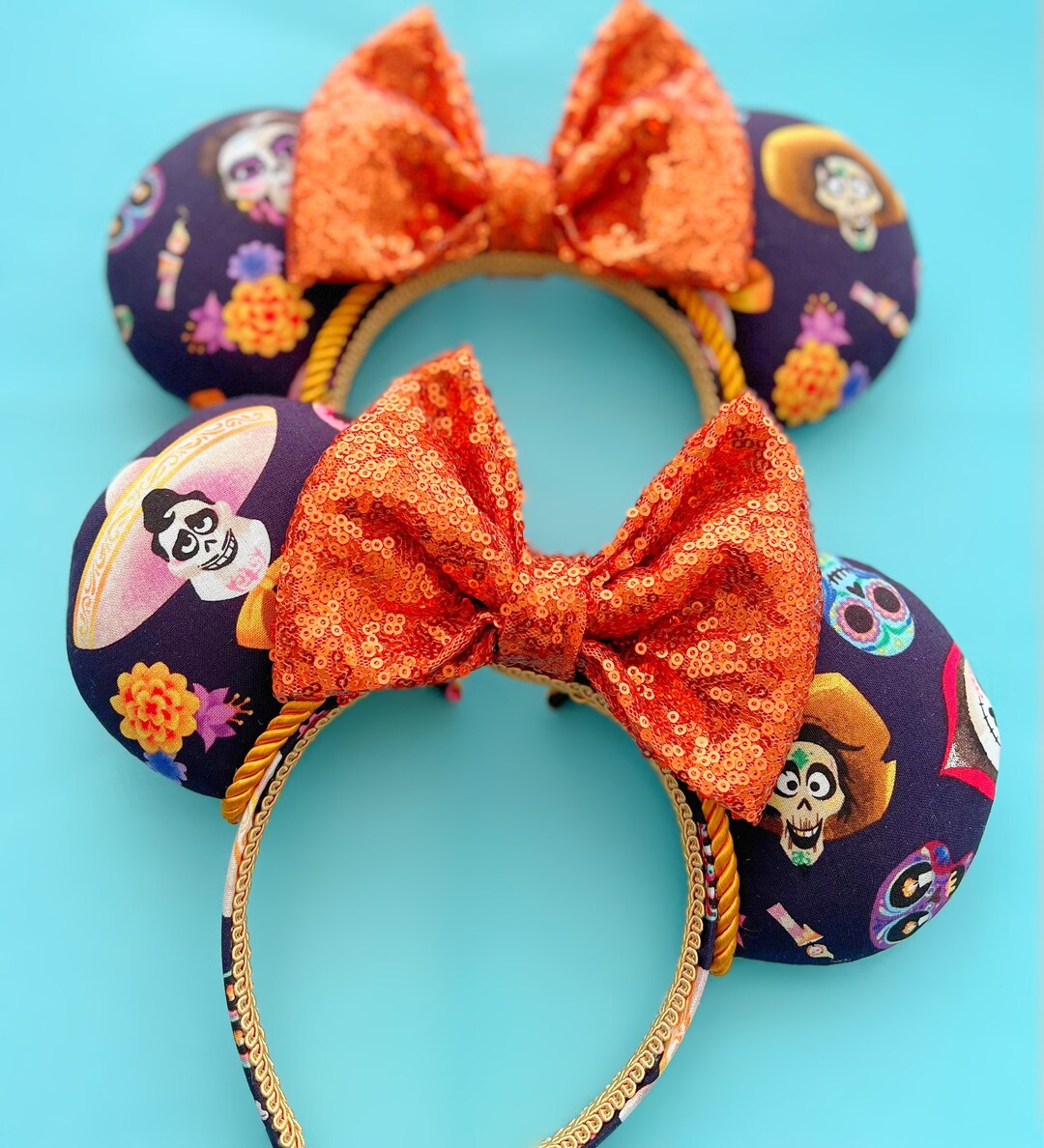 Pixar Coco Print Mouse Ears - Etsy