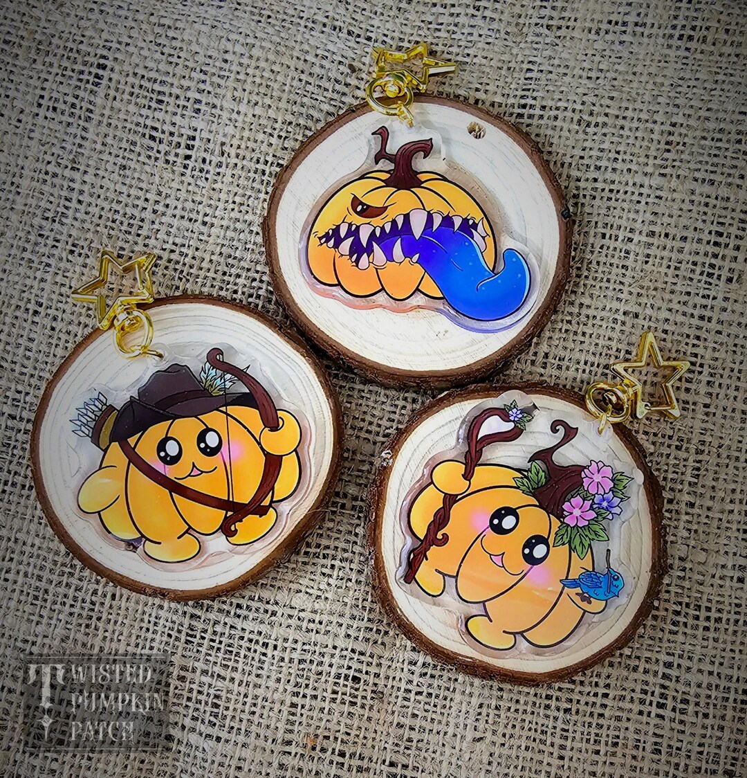 Dnd Pumpkin Adventurers Keyring - Etsy
