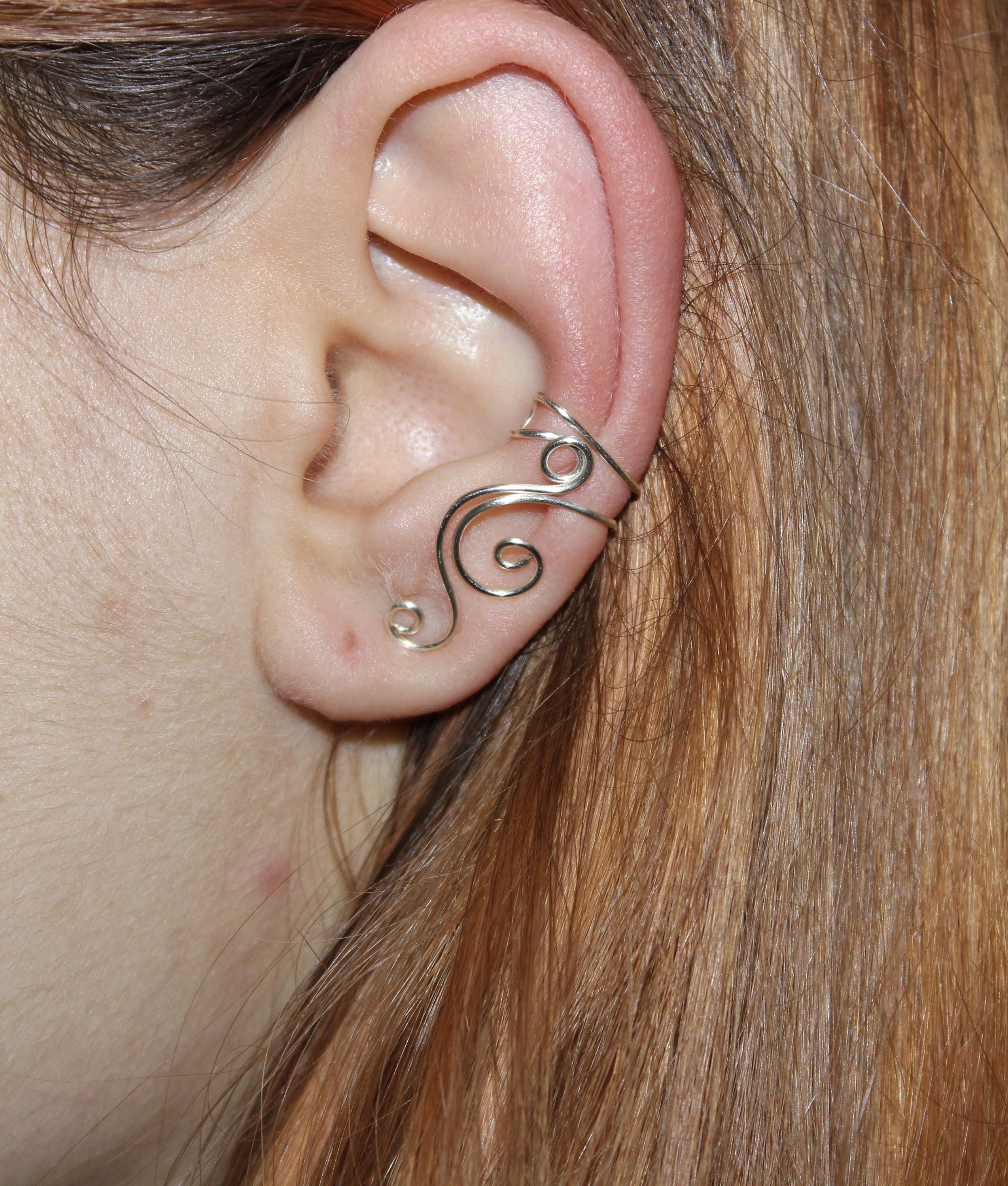 Ear Cuff Fake Without Piercing Cartilage Earrings Earrings - Etsy Nederland