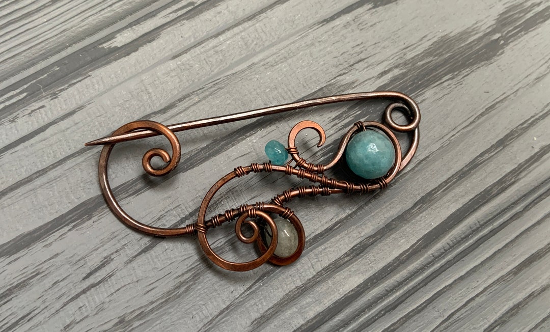 Brooches, Shawl Pin, Scarf Pin,sweater Brooch, Knitting Accessories ...