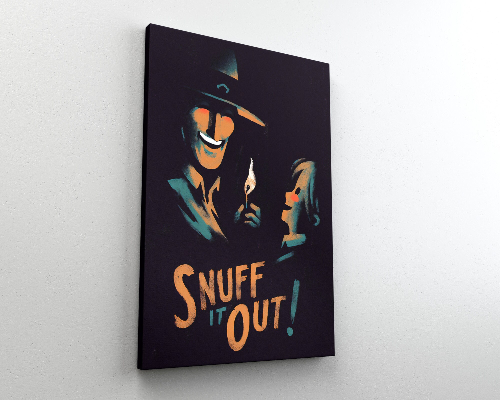 Firewatch Snuff It Out Canvas Print Forrest Byrnes Burning | Etsy