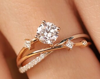 Gold Branch Ring - Etsy