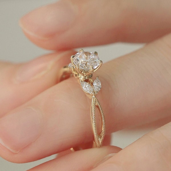 Gold Promise Ring - Etsy
