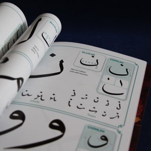 Thuluth Script - Arabic Calligraphy for Beginners (in Turkish) - Etsy