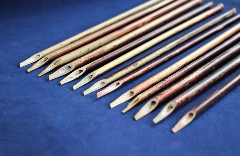 1 traditional reed pen qalam for Arabic calligraphy cut | Etsy