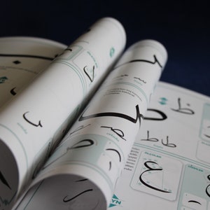 Thuluth Script - Arabic Calligraphy for Beginners (in Turkish) - Etsy