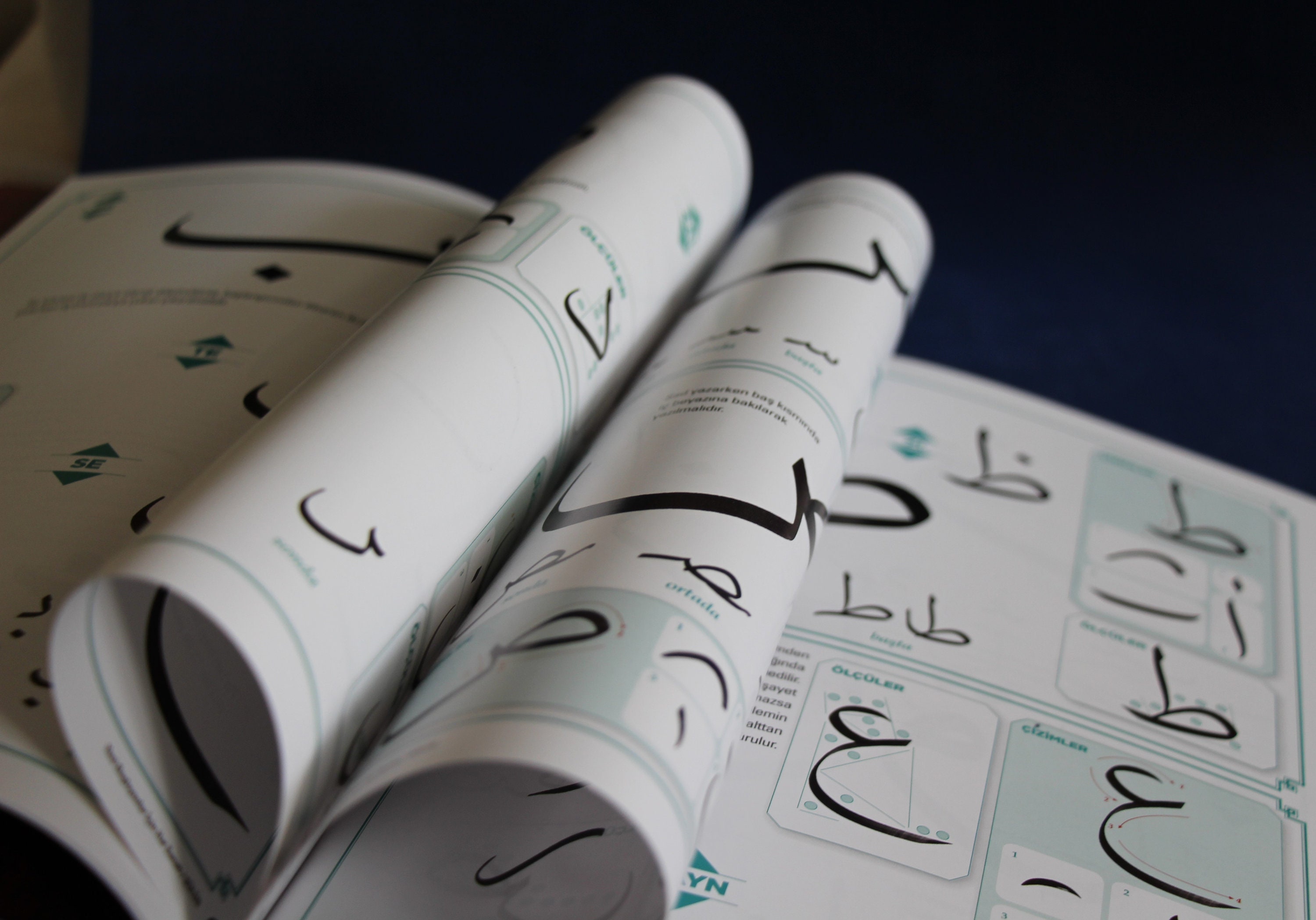 Thuluth Script - Arabic Calligraphy for Beginners (in Turkish) - Etsy