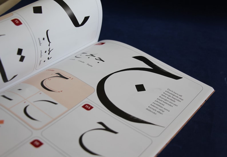 Naskh Script Arabic Calligraphy for Beginners (in Turkish) - Etsy