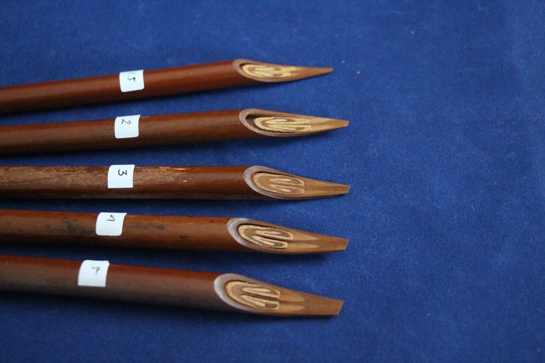 Handam Indonesian reed qalam pens for Arabic calligraphy | Etsy