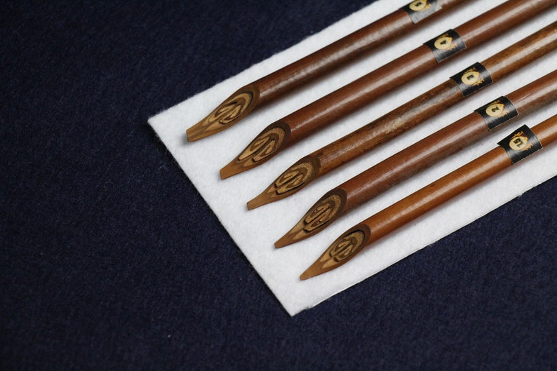 Handam indonesian Reed Qalam Pens for Arabic Calligraphy | Etsy UK