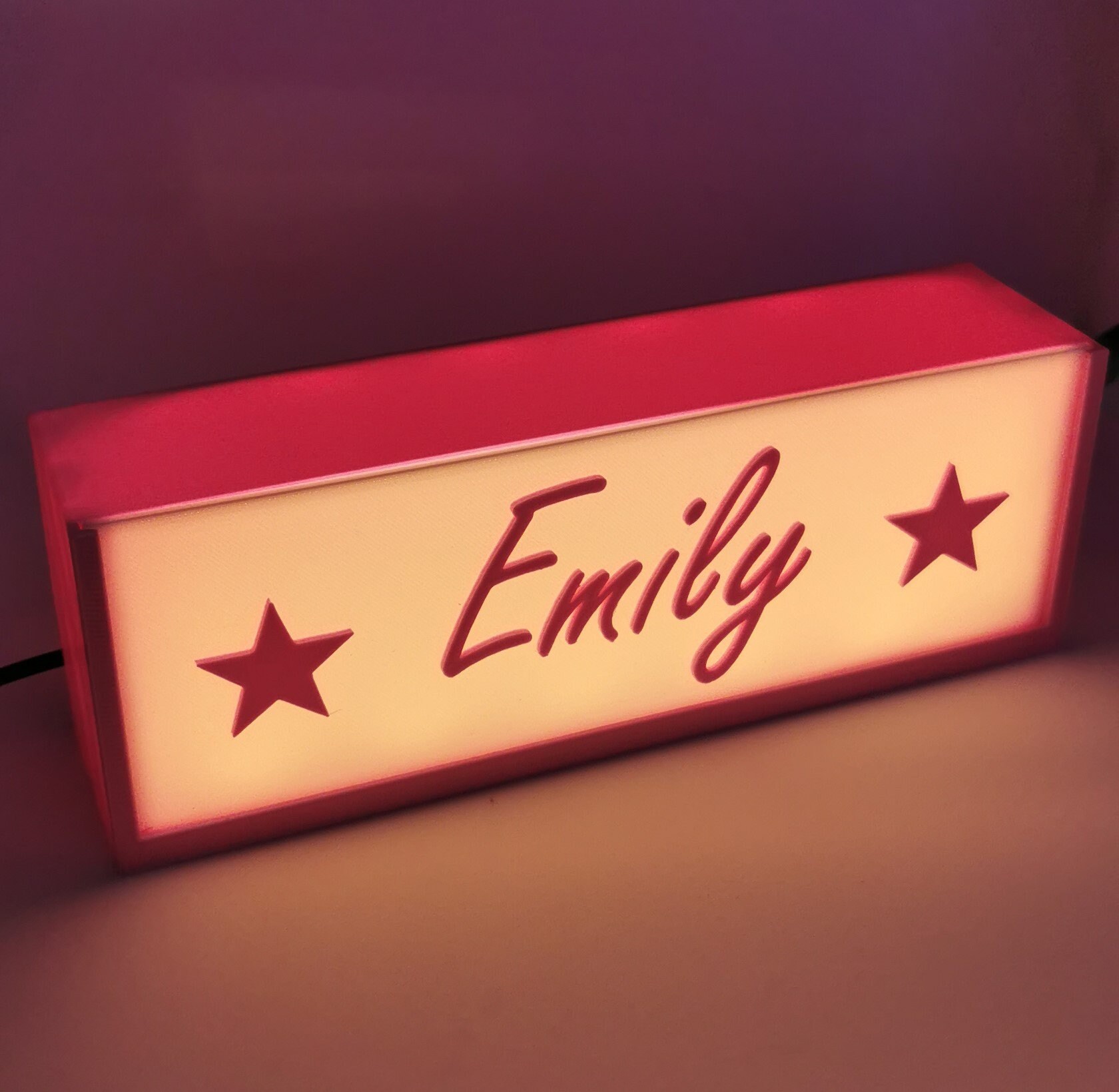 Personalised Light Box - Etsy Canada