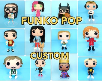 Custom Funko Pop Chibi Figure Pet Art With 2D Box, Drawing by Hand ...