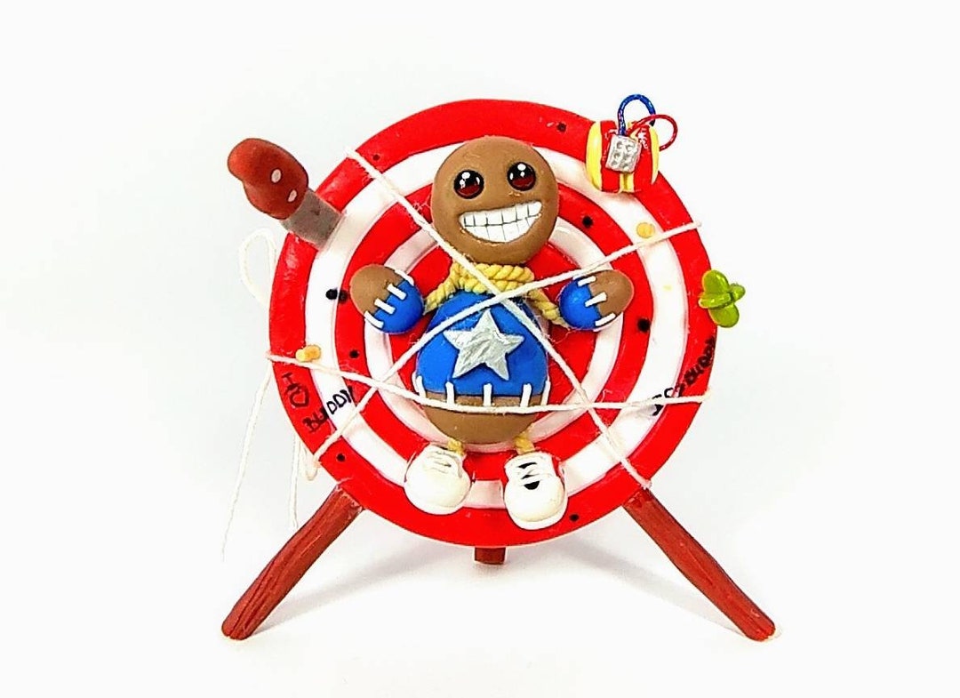 Kick the Buddy, Handmade With Polymer Clay - Kick the Buddy Figure ...