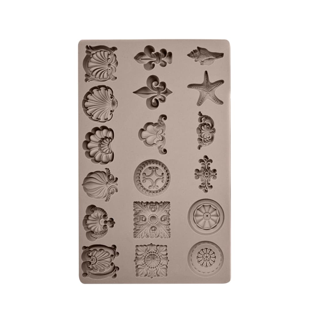 Seashore Treasures Decor Mould, REDESIGN WITH PRIMA, Silicone Craft ...